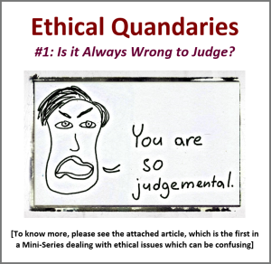 Ethical Quandaries: Is it Always Wrong to Judge? – Diakrisis Project